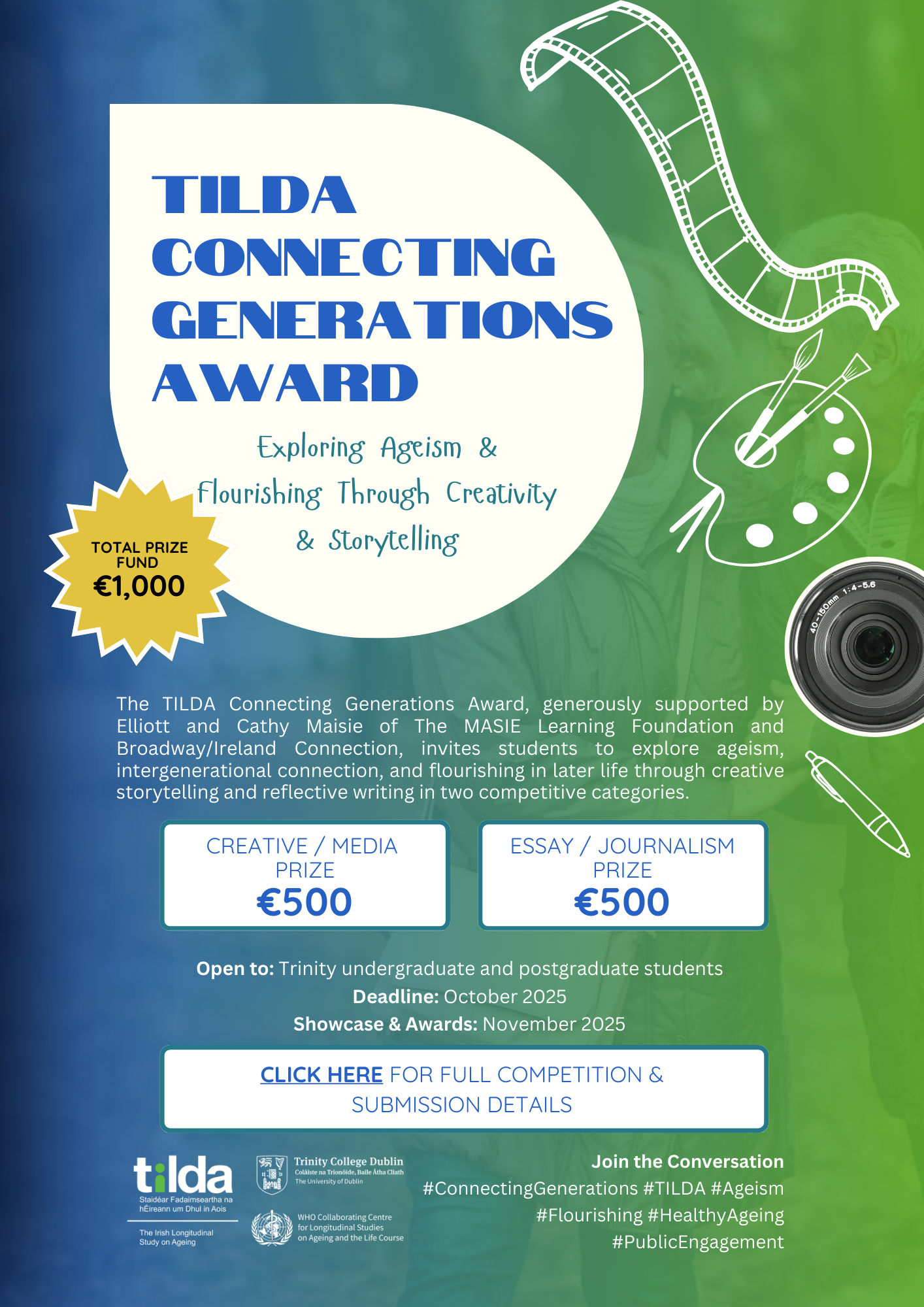 Introducing the TILDA Connecting Generations Award: A New Opportunity ...